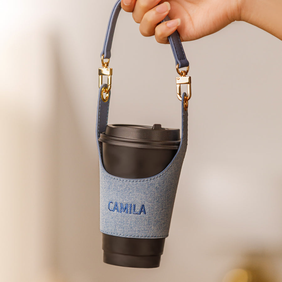 Cal Cup Holder Denim - Blue – Sometime By Asian Designers